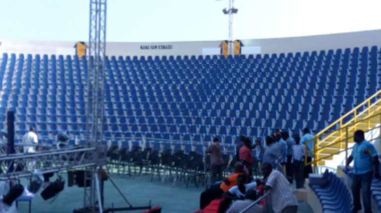 Bukom Boxing Arena: President Mahama commissions 4,000 seater edifice