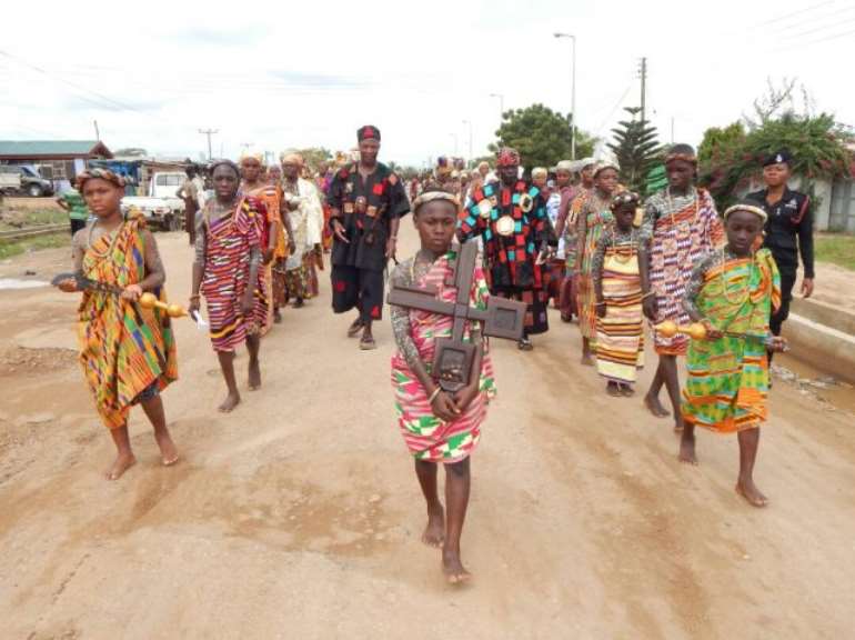 Photos: Nyanyano Akwambo Festival Promotes Unity Among Natives And Non ...