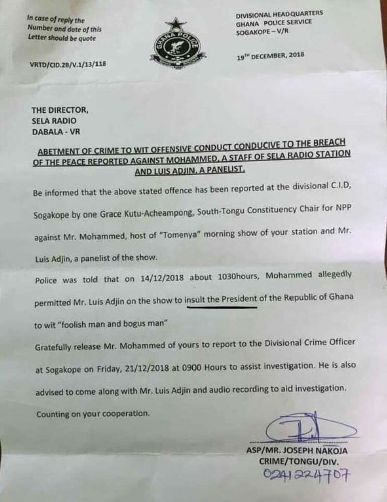 Police CID Chases Two Journalists Who Insulted President Akufo-Addo