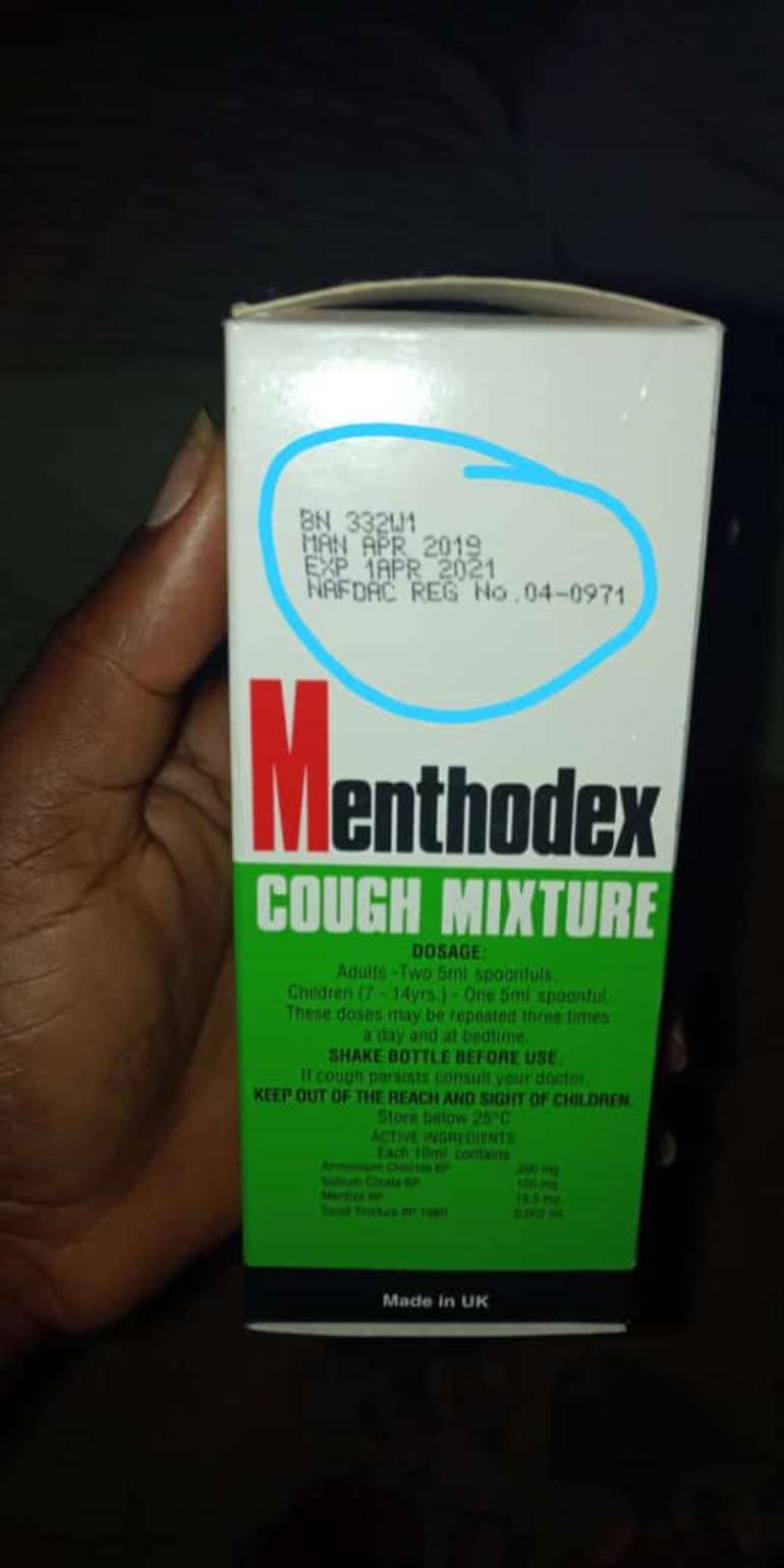 FDA Clears Menthodex But Urges Check On Manufacturing, Expiry Dates