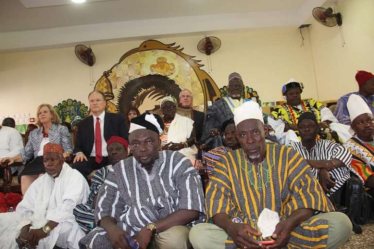 Bawku Naba Makes Historic Visit To Asantehene [Photos]