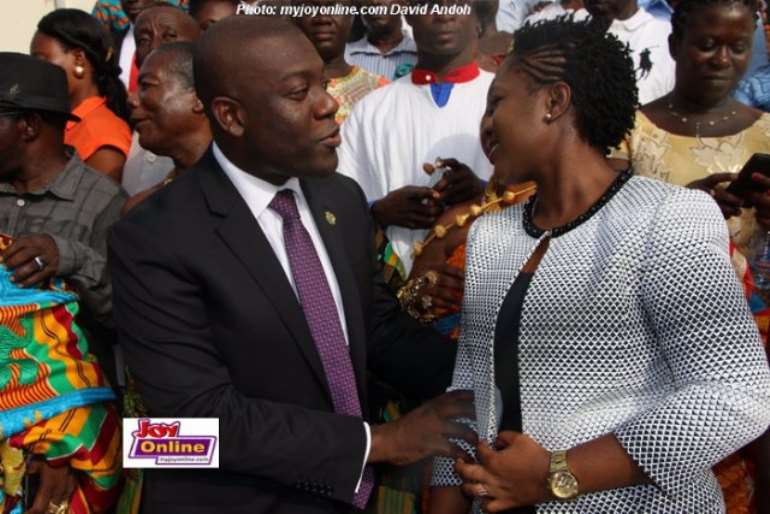 Photos: Kojo Oppong Nkrumah's vetting in pictures