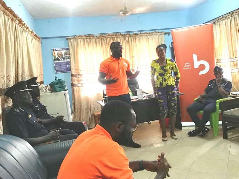 4 Divisional Headquarters Of Ghana Police Get Internet Solutions From Busy