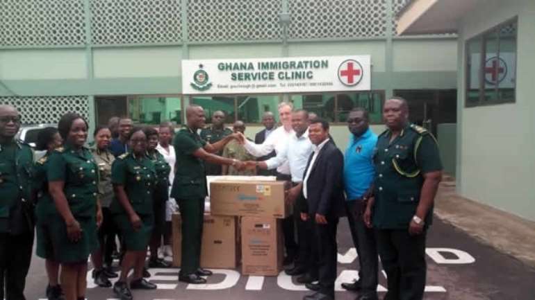 NGO Donates To Ghana Immigration Service