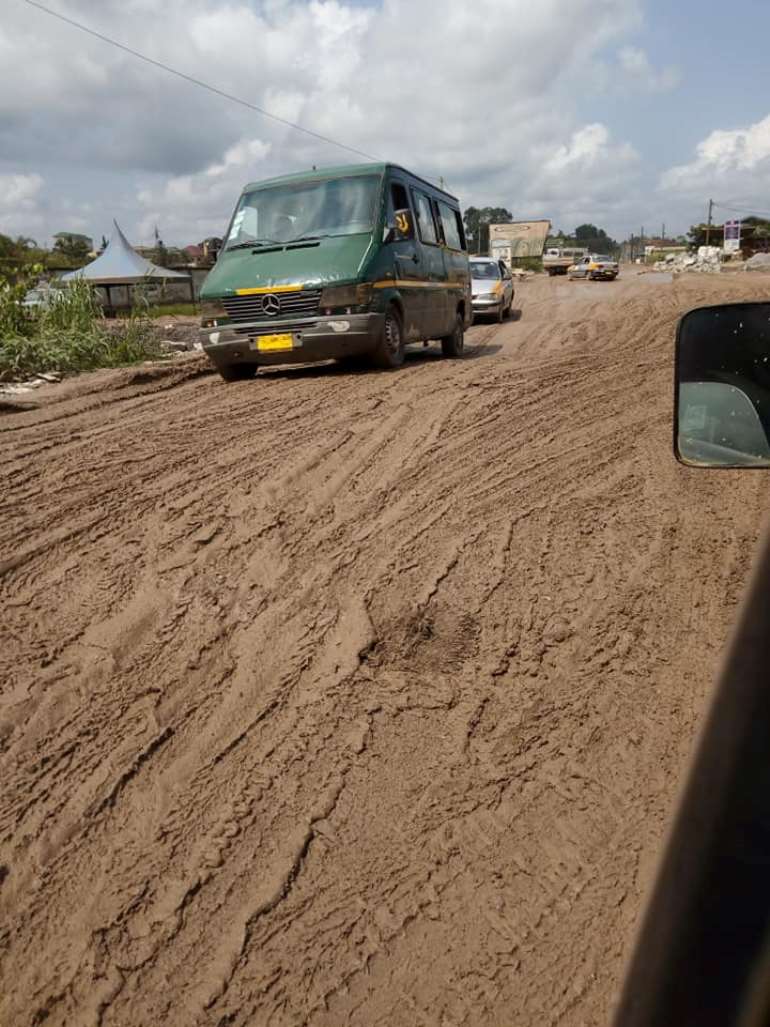 Tarkwa: A far cry of a mining community; full of terrible roads.