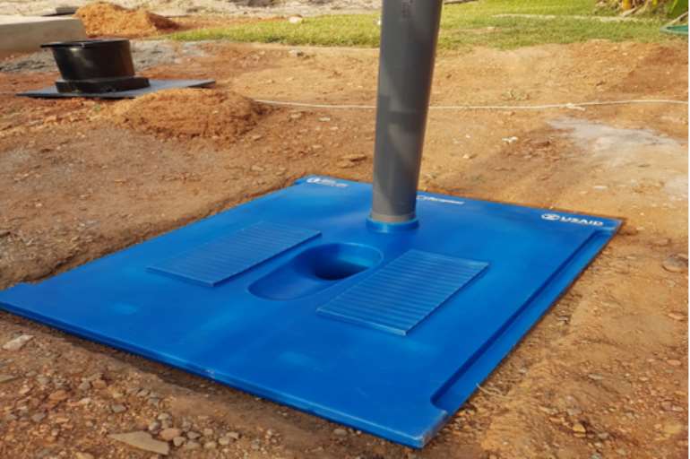 Global Communities Invents Plastic Slab Latrine To Replace Wooden And ...