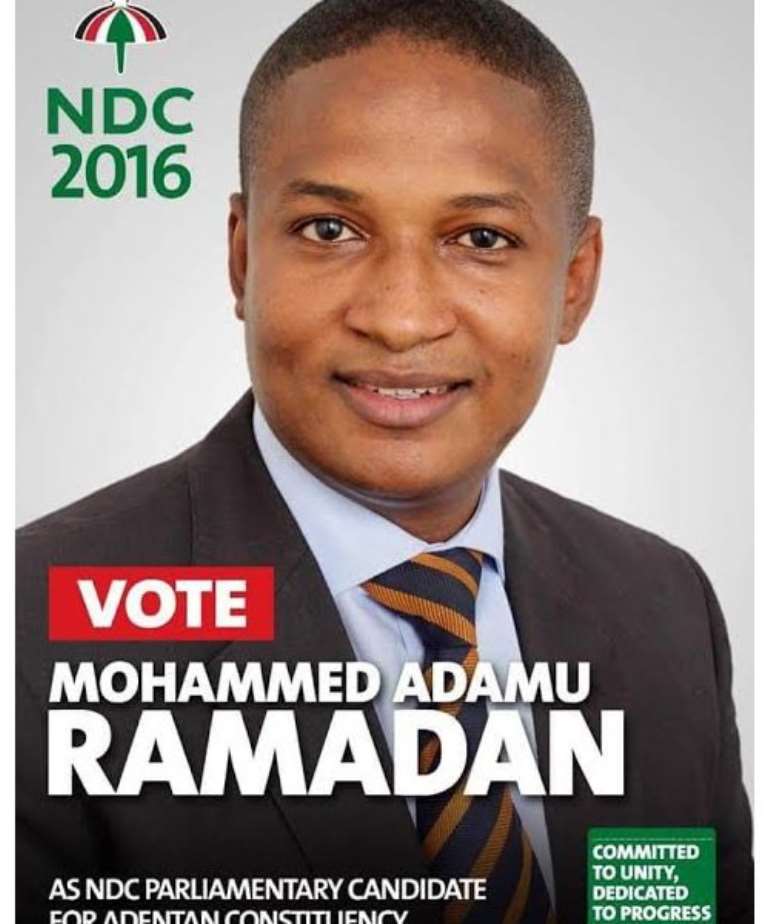 Adentan MP says he is NDC's only chance of keeping seat